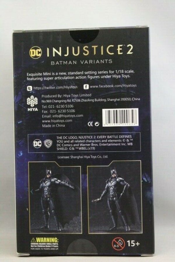 DC Injustice 2 Batman Variants 1:18 Scale Action Figure | #57194220