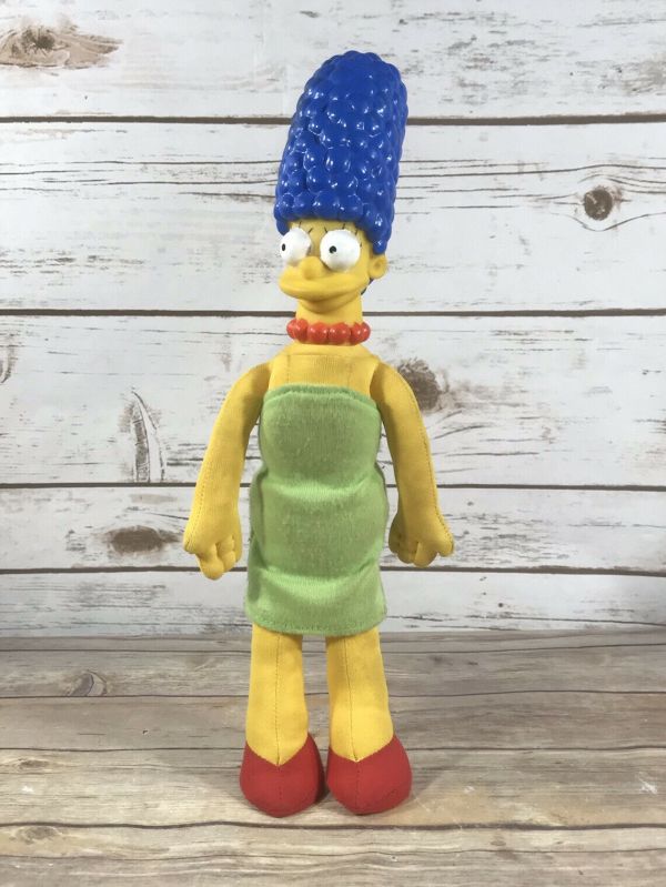 Vintage Marge Simpson The Simpsons 12 " Doll Toy Plush Figure 1990 ...