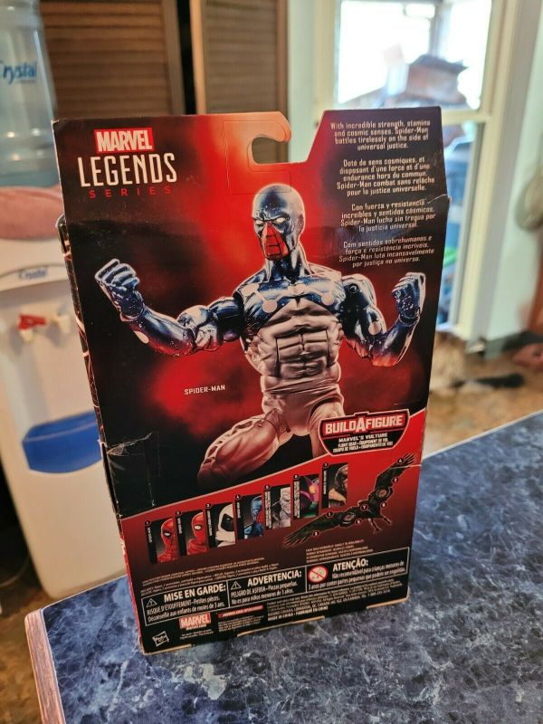 2016 MARVEL LEGENDS SERIES COSMIC SPIDER - MAN 6” FIGURE BAF VULTURE ...