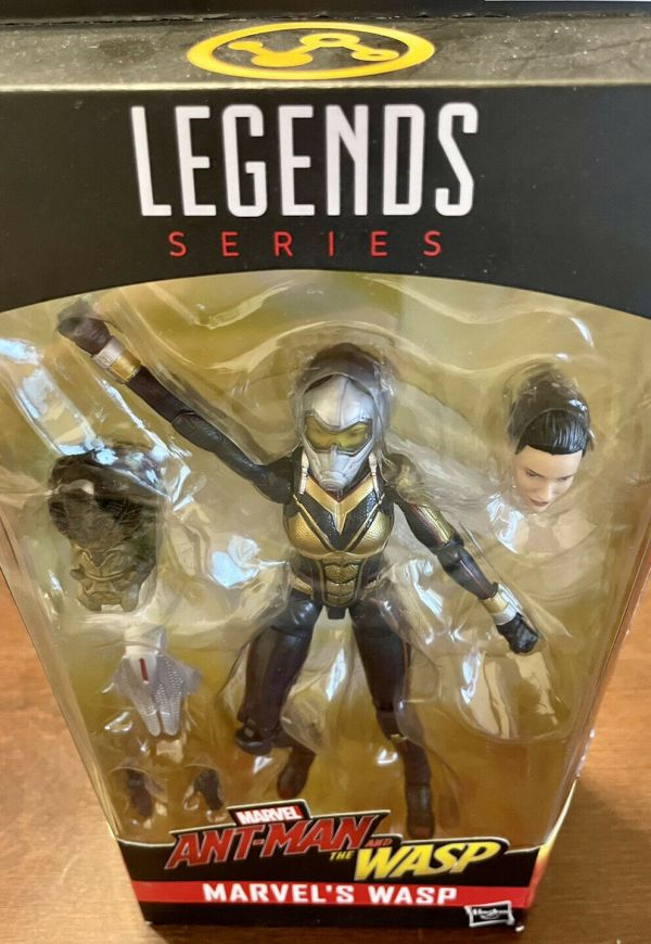 Marvel Legends Series Ant Man’s Wasp 6” Action Figure W/ Cull Obsidian ...