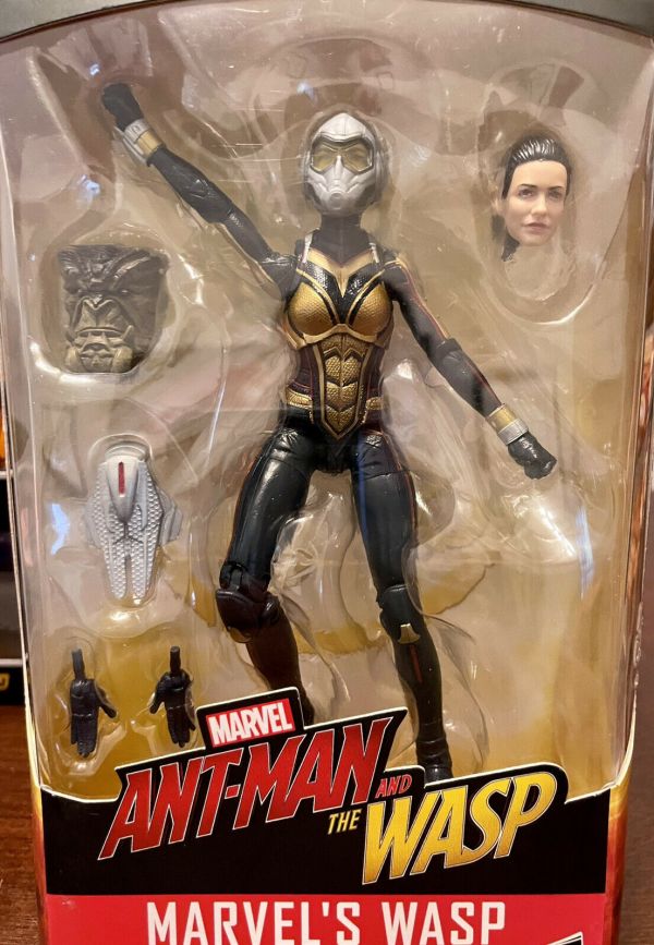 Marvel Legends Series Ant Man’s Wasp 6” Action Figure W/ Cull Obsidian ...