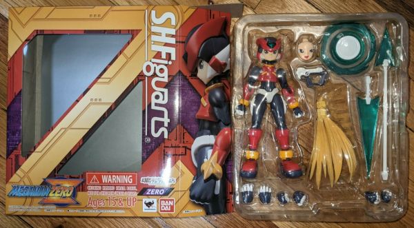 Bandai Tamashii Nations S. H. Figuarts Zero Megaman Zero Figure ...
