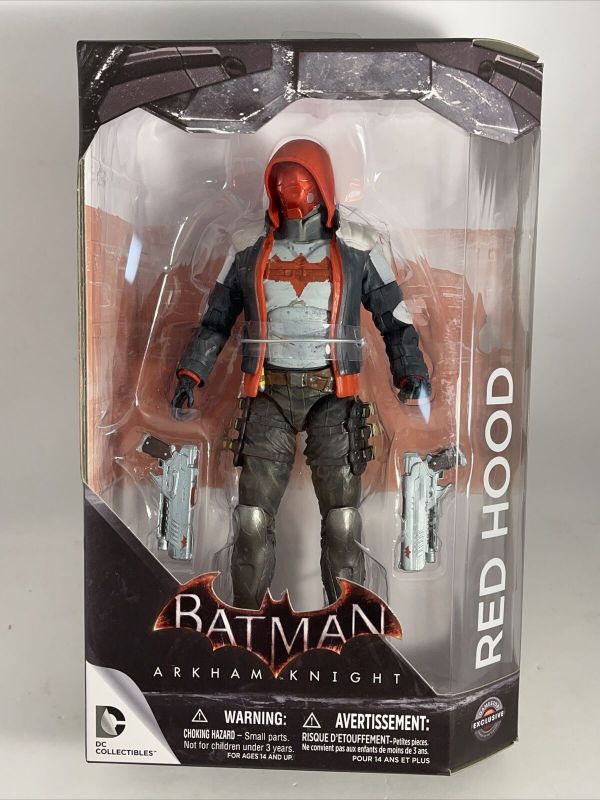RARE Red Hood Batman Arkham Knight Gamestop Exclusive Action Figure ...