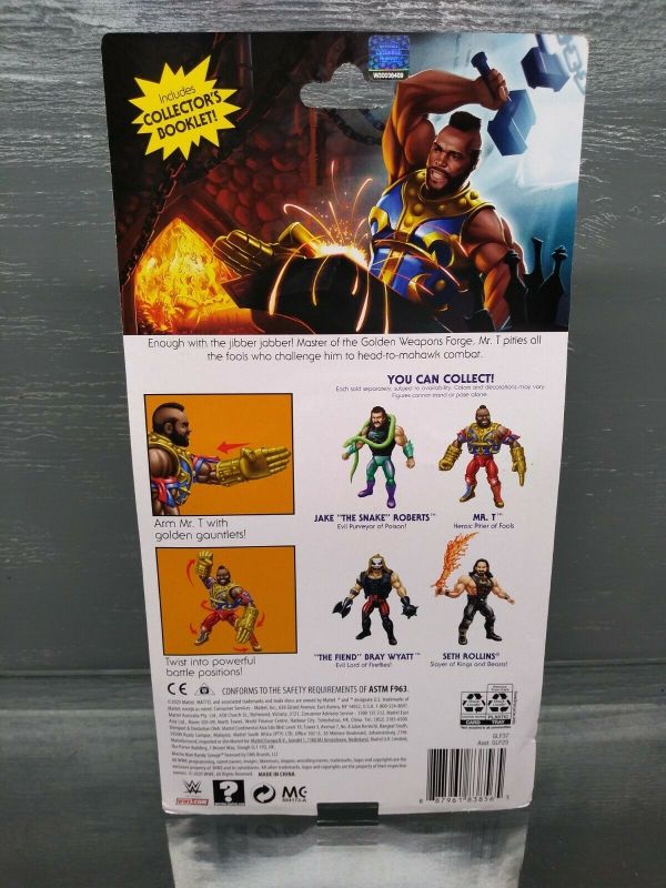 Mr. T Masters Of The WWE Universe MOTU Wrestling Action Figure WAVE (4 ...
