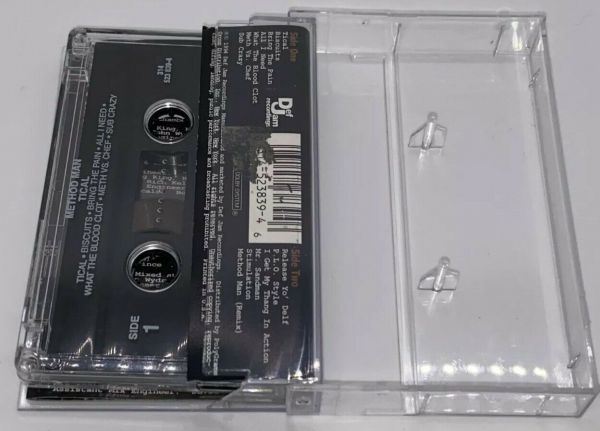 Method Man Tical Wu Tang RARE Vintage Rap Hip Hop Cassette Tape | #57296350