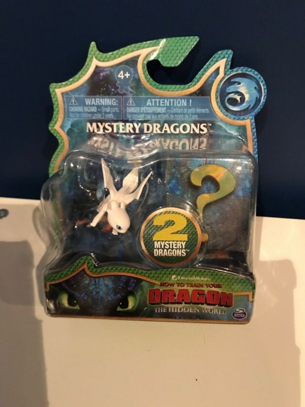 How To Train Your Dragon Mini Figures Mystery Light Fury LightFury ...