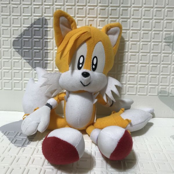Sonic The Hedgehog TAILS PLUSH 8 - Inch Plush No Tag With Defects ...