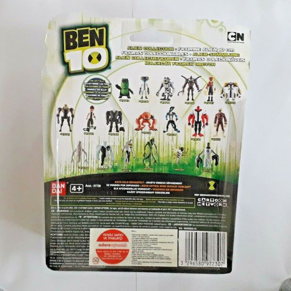 Ben 10 Classic Ripjaws Action Figure 10 Cm Rare Bandai BEN TENNYSON ...