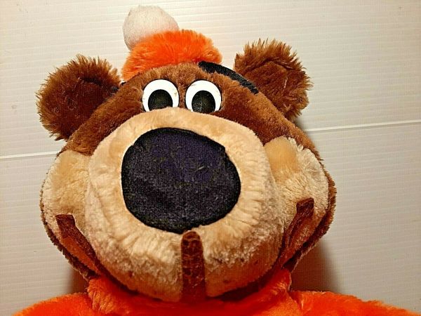 Vintage A&W Root Beer Stuffed BEAR ROOTY Plush Mascot 16 " Tall By ...