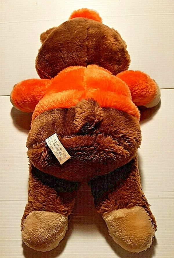 Vintage A&W Root Beer Stuffed BEAR ROOTY Plush Mascot 16 " Tall By ...