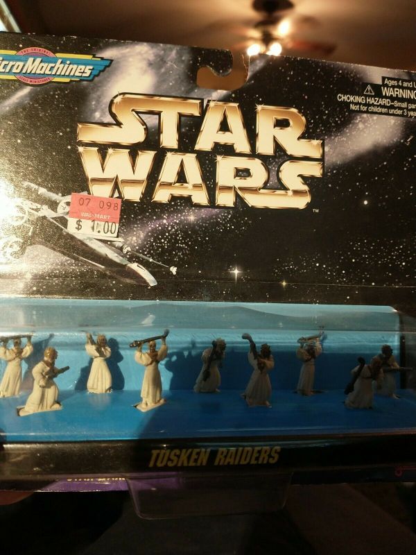 Tusken Raiders 9 Mini Figure Set - Micro Machines Star Wars Galoob ...