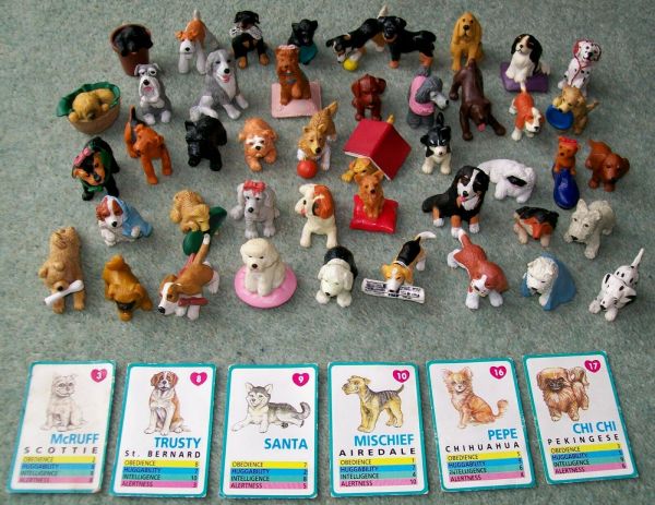 45 Vintage 1990s Puppy In My Pocket Dogs Including Some Rares And A Few ...