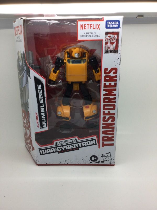 IN HAND HASBRO TRANSFORMERS NETFLIX WAR FOR CYBERTRON DX BUMBLEBEE ...