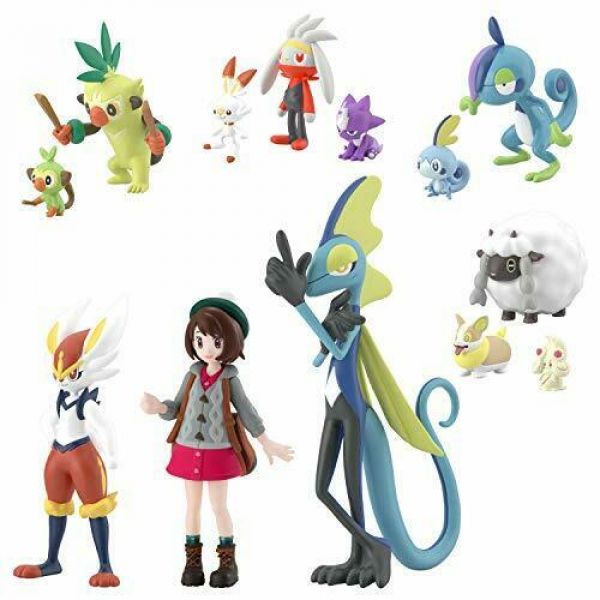 Bandai Gashapon Pokemon Scale World Galar Region Mini Figure Complete ...