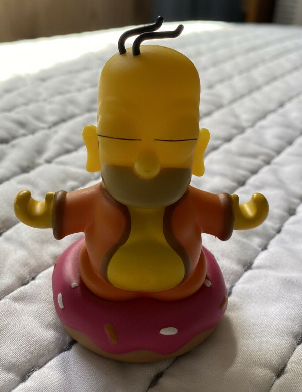 Kidrobot X The Simpsons: HOMER BUDDHA 3 - Inch Vinyl Figure | #57432673