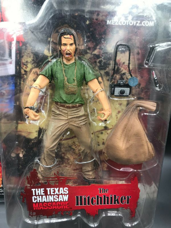 MEZCO Cinema Of Fear THE HITCHHIKER Texas Chainsaw Massacre 7 " Action ...