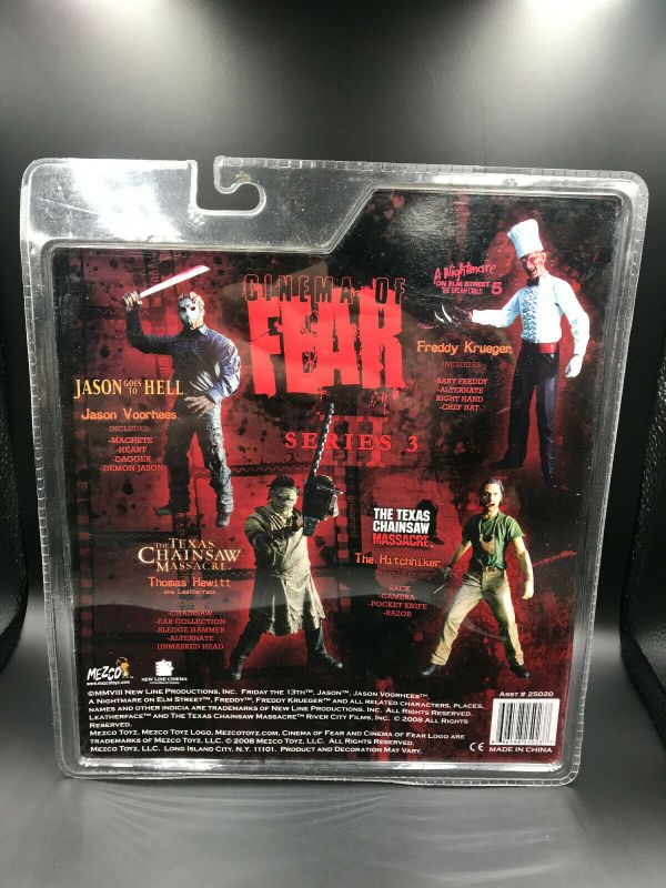 MEZCO Cinema Of Fear THE HITCHHIKER Texas Chainsaw Massacre 7 " Action ...