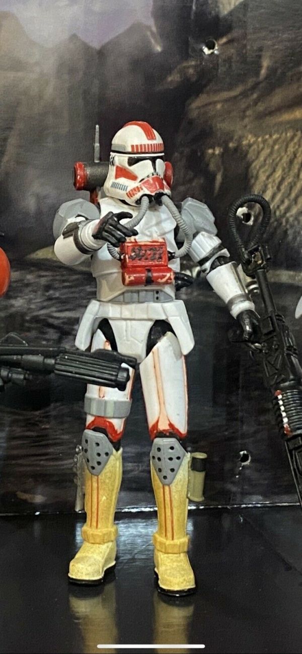 Star Wars CUSTOM Evo - Shock Trooper Action Figure 3. 75” (1:18) Scale ...