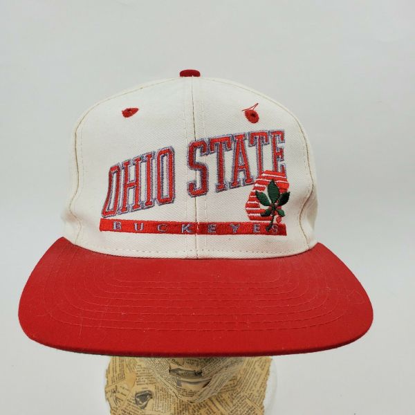 Vintage Ohio State Buckeyes Adjustable Snapback Hat / Cap The ...