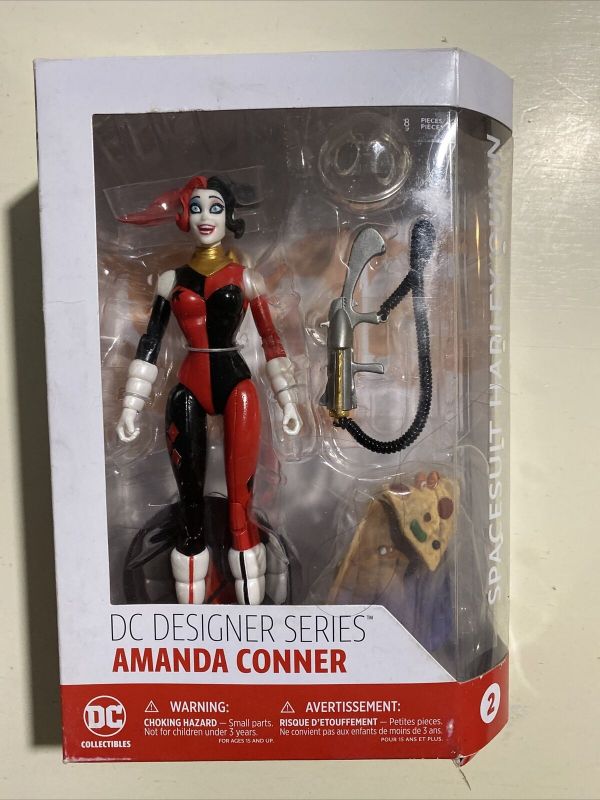 DC Comics Designer Series Amanda Conner Space Suit Harley Quinn Action ...