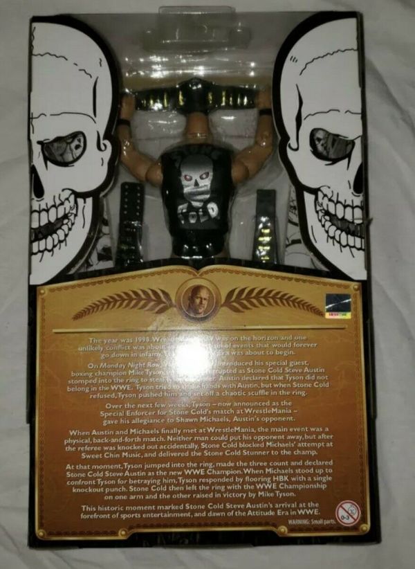 WWE Elite Mattel DEFINING MOMENTS Stone Cold Steve Austin. AEW WWF TNA ...
