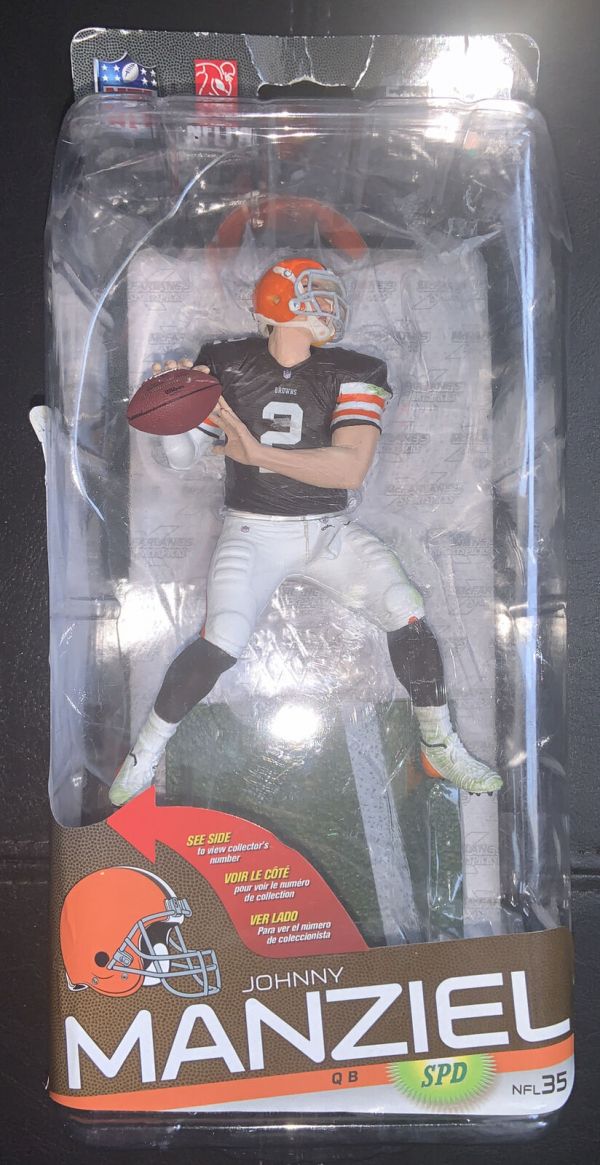 McFarlane Toys NFL Series 35 Cleveland Browns Johnny Manziel Action ...
