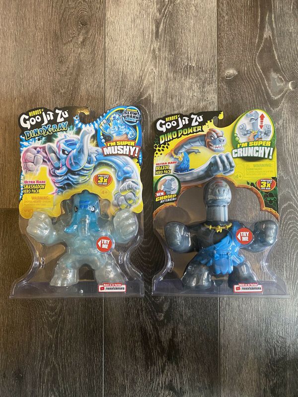 Heroes Of Goo Jit Zu X2 ULTRA RARE Smashadon And ULTRA RARE Braxor ...