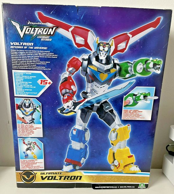 Ultimate Voltron Legendary Defender Action Figure Toy Light And Sounds ...