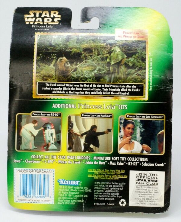 Kenner Princess Leia And Wicket The Ewok NIB Action Figure | #57498697