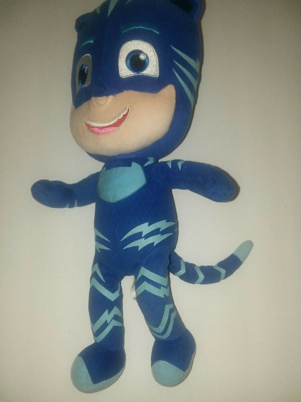 PJ Masks Catboy Stuffed Animal Light Up Talks Sings Plush Blue Doll ...