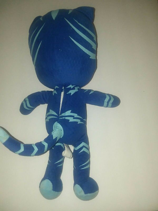 PJ Masks Catboy Stuffed Animal Light Up Talks Sings Plush Blue Doll ...