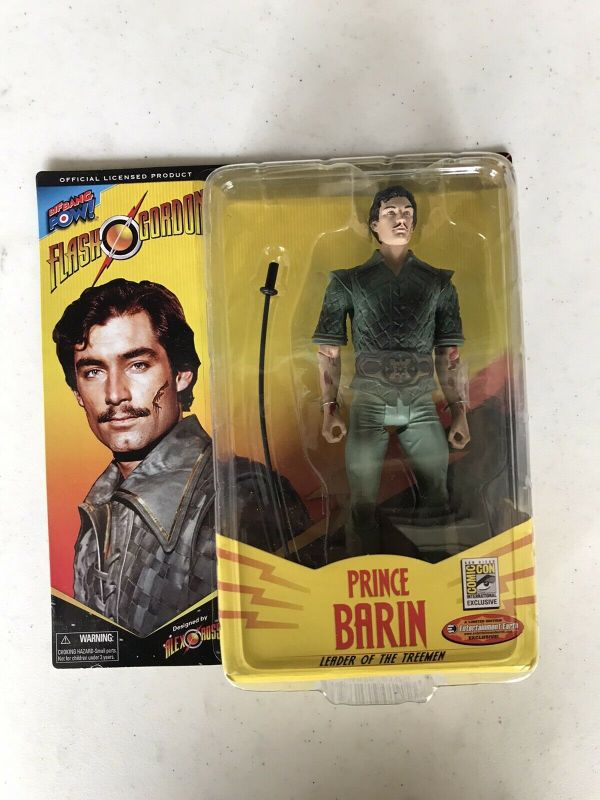 Bif Bang Pow Flash Gordon Prince Barin SDCC Exclusive Action Figure ...