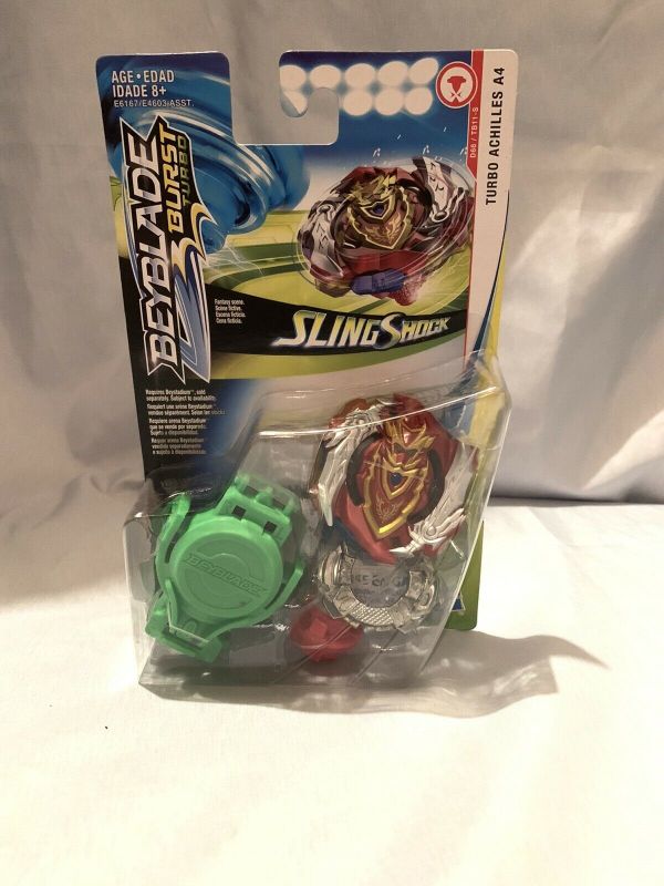 Beyblade Burst Slingshock Turbo Achilles A4 Starter Pack - E6167 ...