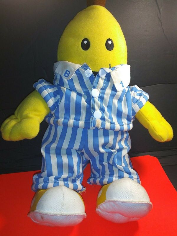 Vintage 1995 Tomy Bananas In Pajamas Approx 16 " B1 Talking Banana ...