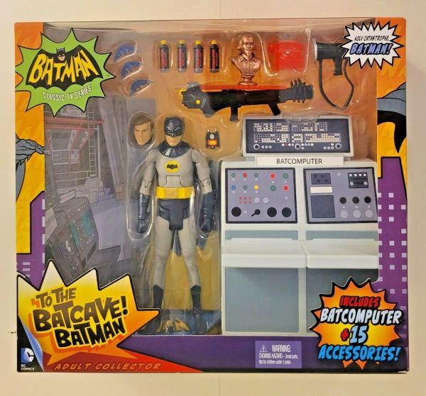 Batman Classic TV Series To The Batcave Batman Action Figure Set ...