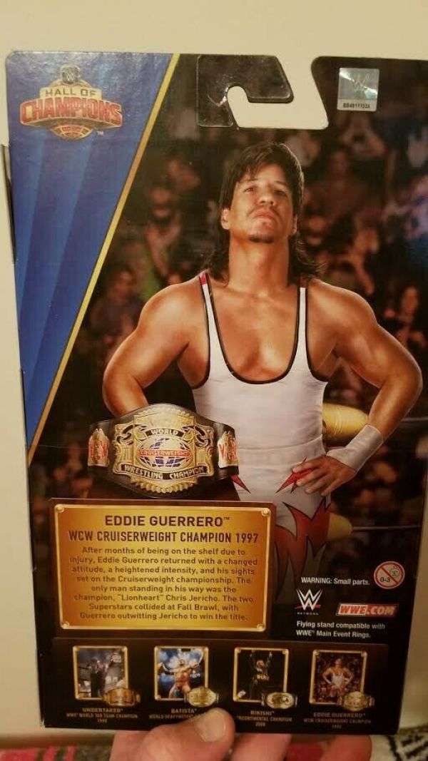 WWE Mattel Elite Hall Of Champions Eddie Guerrero WCW Target Exclusive ...