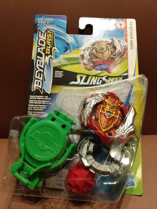 Beyblade Burst Slingshock Turbo Achilles A4 Starter Pack - E6167 ...