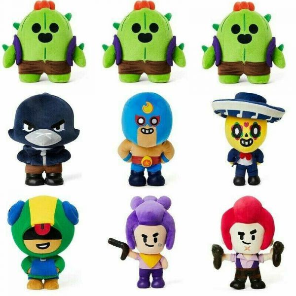 Brawl Stars X Line Friends Plush Toy Doll Christmas Gifts Limited ...