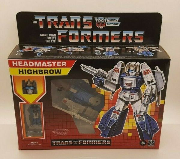 TRANSFORMERS HEADMASTERS HIGHBROW, XORT G1 REISSUE AUTOBOT ACTION ...
