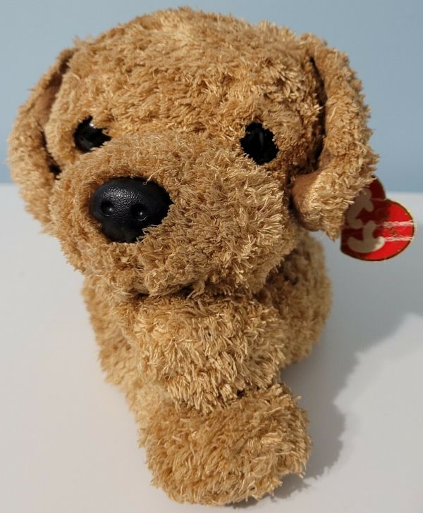 Ty Classic Scooter Brown Puppy Dog Plush 12 " Stuffed Animal W Swing ...