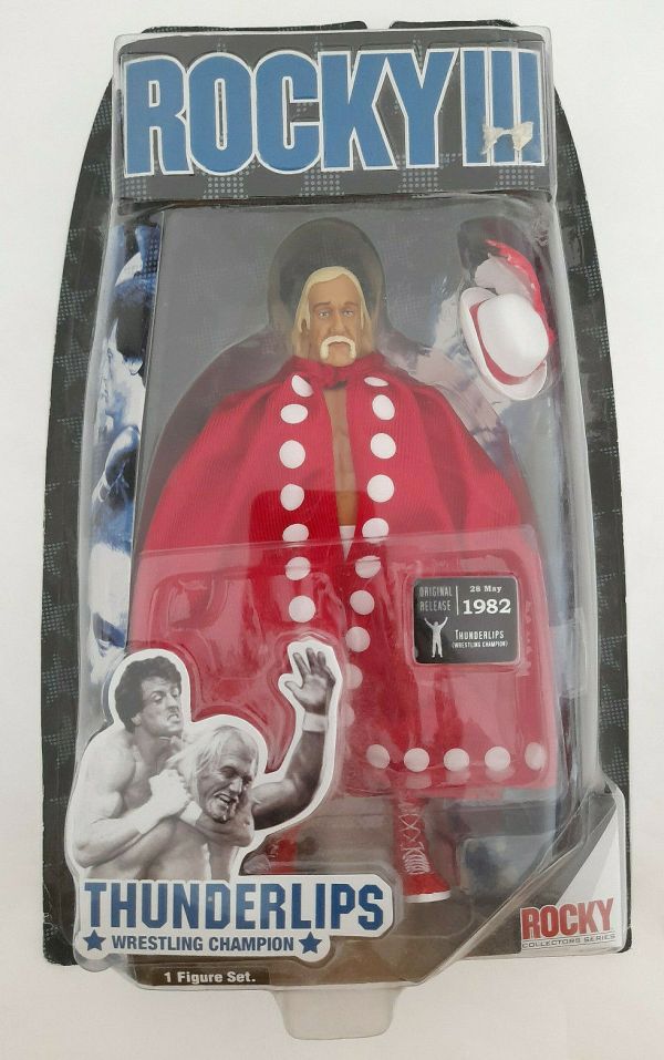 Jakks Pacific Rocky III Thunderlips Hulk Hogan Action Figure Limited ...