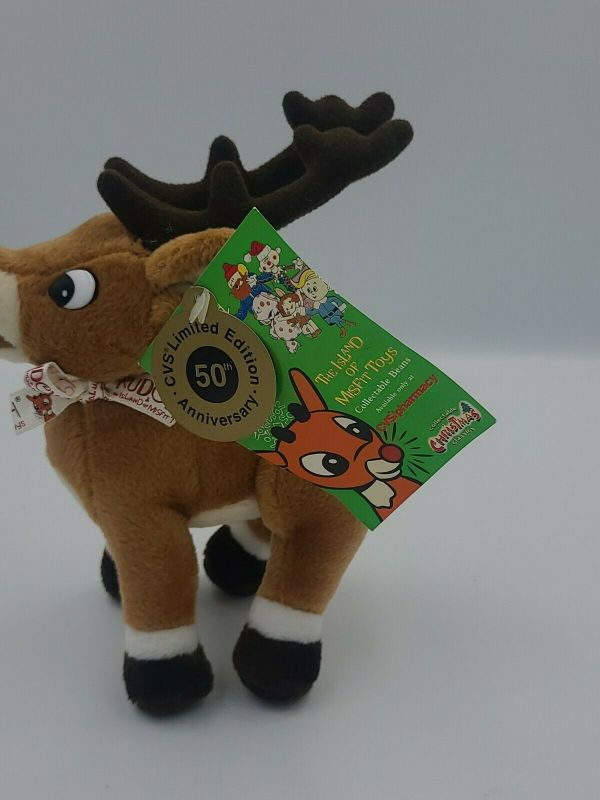 CVS Rudolph The Red - Nosed Reindeer 6 " Plush Stuffins (1999) Rudolph ...