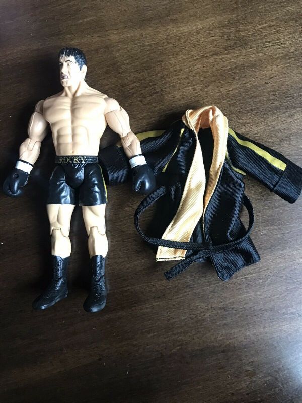 2006 JAKKS Pacific Rocky Balboa Boxing Figure Complete | #58017845