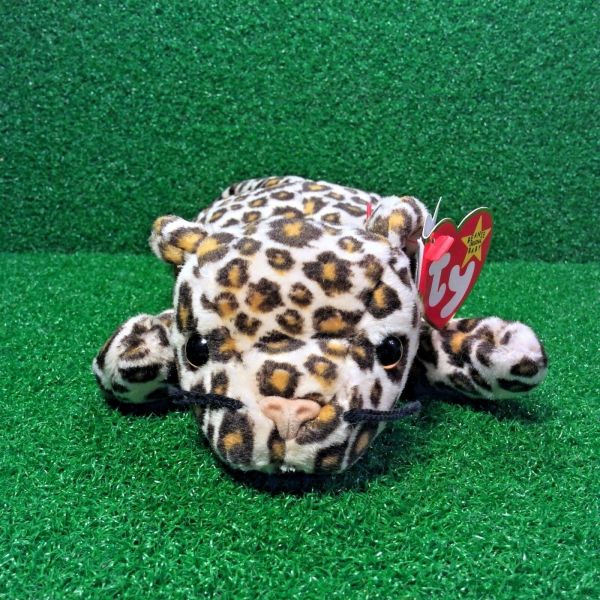 Freckles The Leopard Cat 1996 Retired Ty Beanie Baby PVC Plush Toy ...