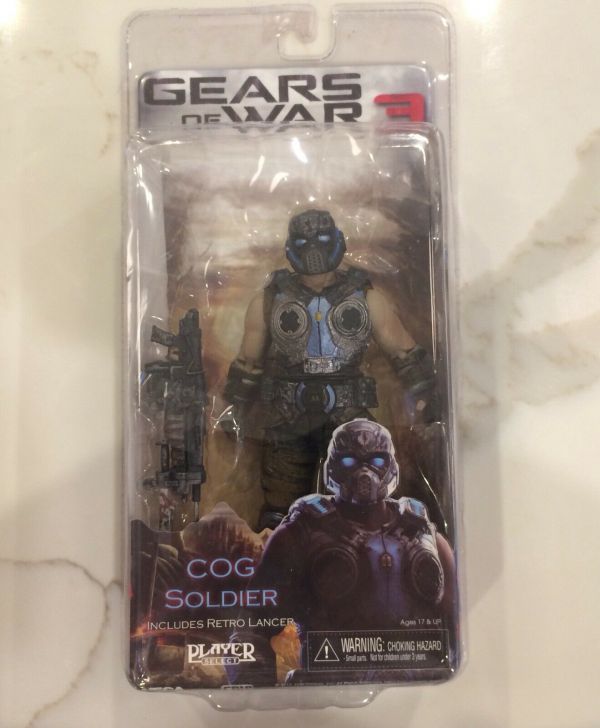GEARS OF WAR 3 COG SOLDIER NECA IN | #57652440