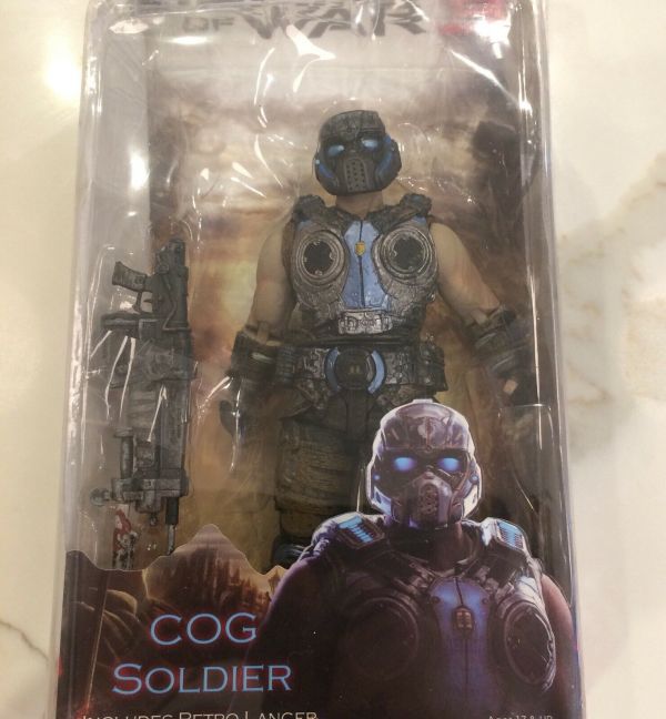 GEARS OF WAR 3 COG SOLDIER NECA IN | #57652440
