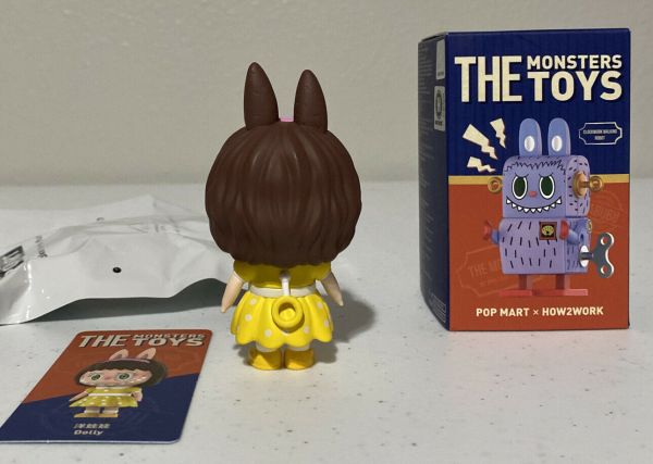 Popmart X How2Work The Monsters Toys Labubu Mini Series - Brick Toy ...