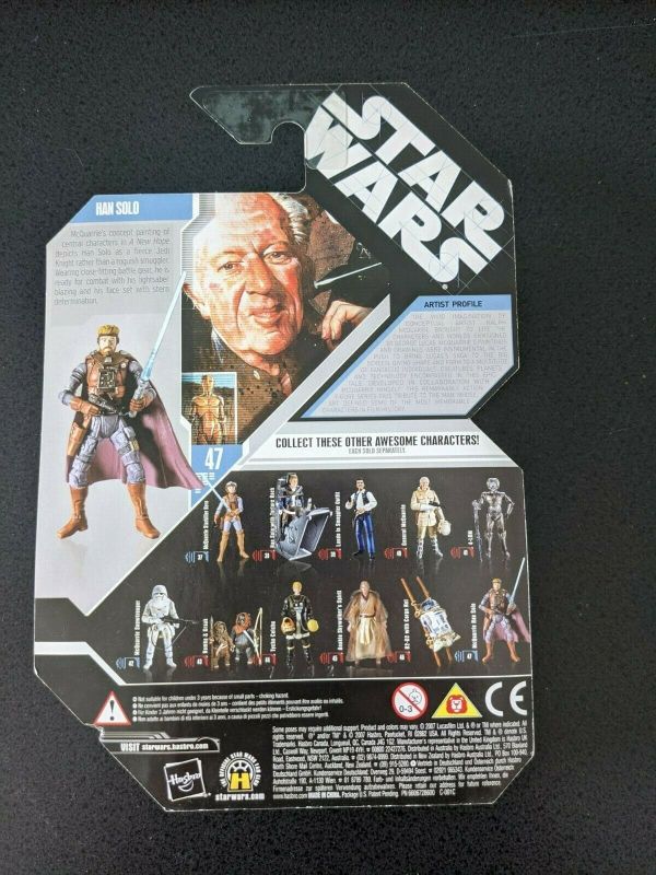 Star Wars 2007 30th Anniversary McQuarrie Concept Han Solo Figure ...