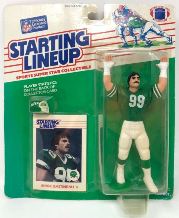 1988 KENNER STARTING LINEUP NFL MARK GASTINEAU YORK JETS MOC | #57676124