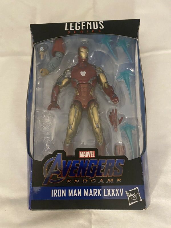 Marvel Legends Endgame Iron Man Mark LXXXV 85 Bro Thor Wave LOOSE NO ...